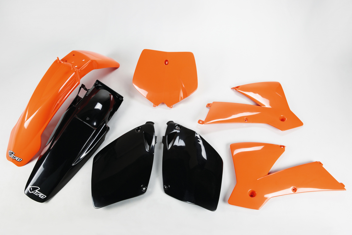 Plastic Kit Oem Color For Ktm Sx 250 Xc 250 2001 02 Sx 125 Xc 1